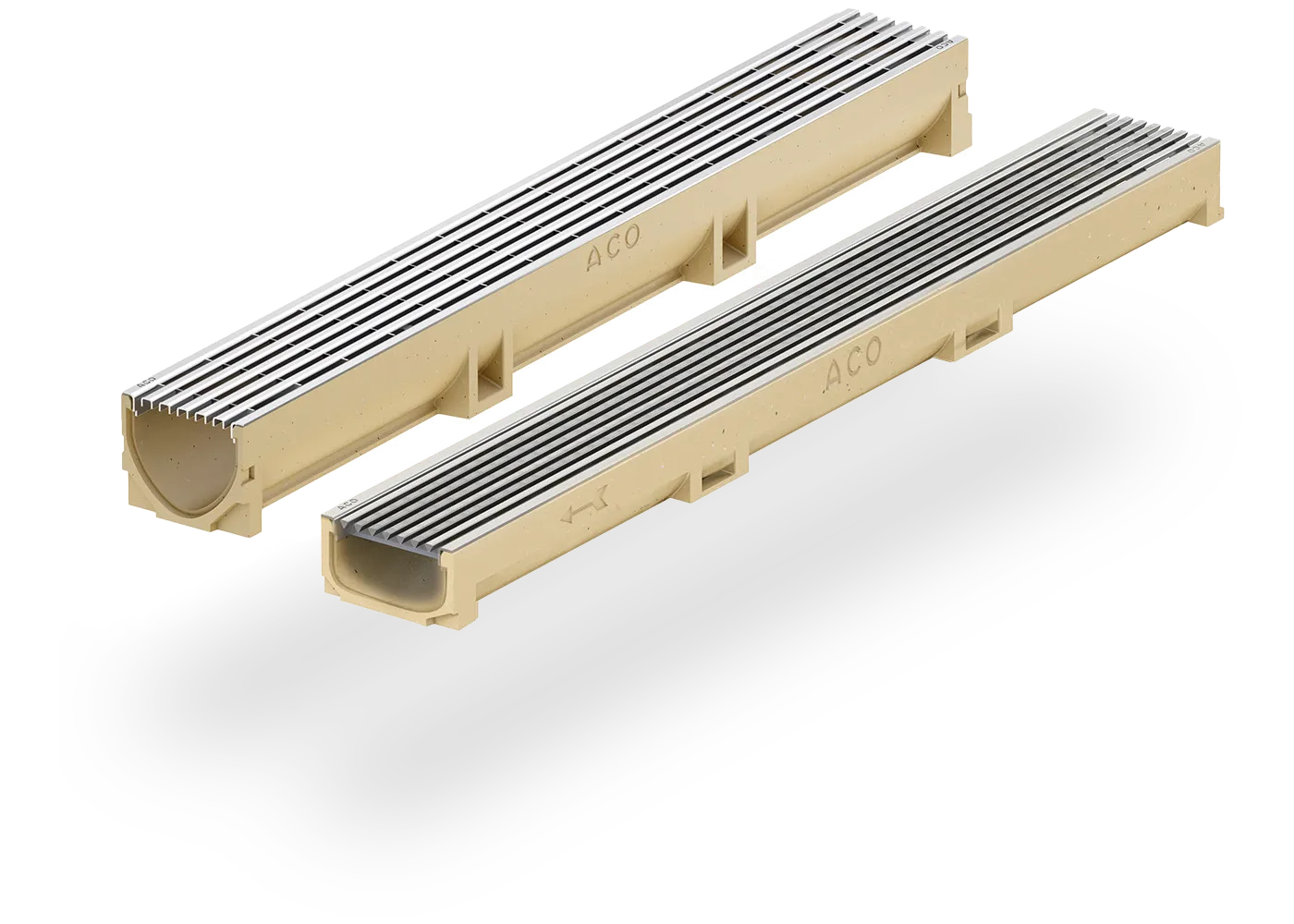 ACO -Euroline 60/100 Caniveau Grille Inox A15