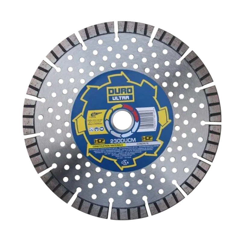 DURO - DUCM Disque Diamanté 170 à 400mm Béton. Mixte