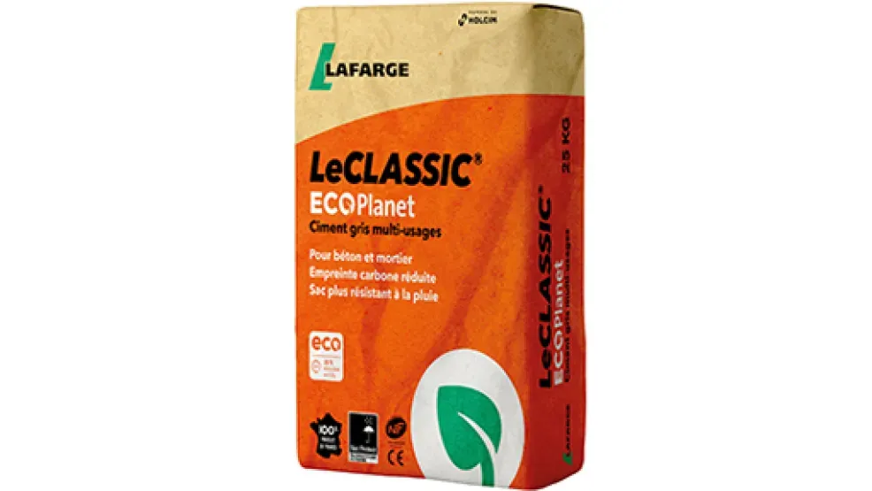 LAFARGE- Le Classic® ECOPlanet 42,5R-35kg -Ciment multi-usages - Groupamat.fr