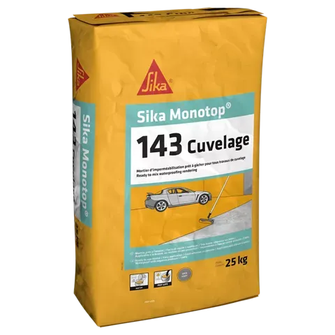 SIKA -SikaMonoTop® -143 Cuvelage -Mortier d'imperméabilisation ...